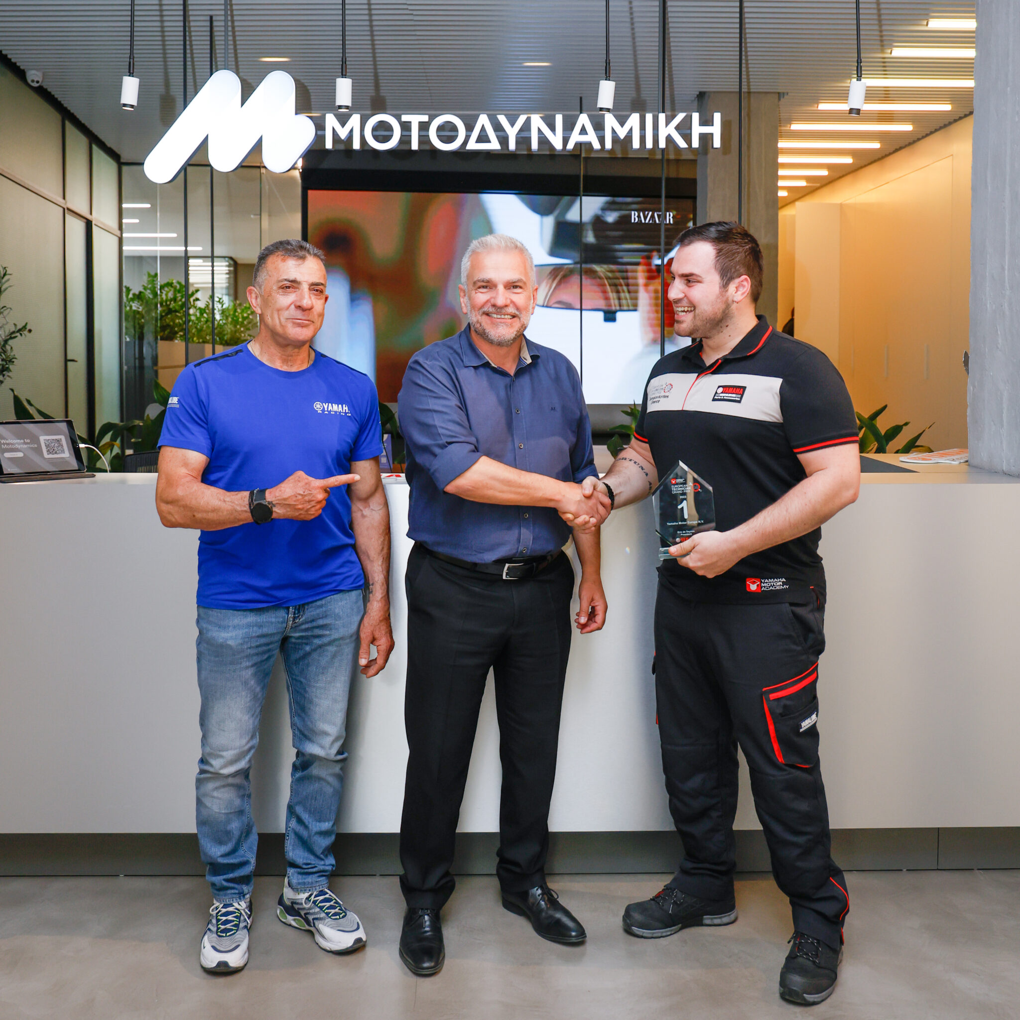Πανευρωπαϊκή διάκριση για τον μηχανικό της Yamaha Ελλάδος. - ΜΟΤΟΔΥΝΑΜΙΚΗ